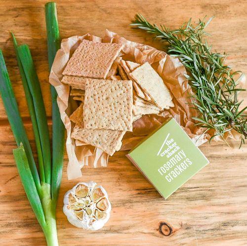 Rosemary Spring Onion Crackers 200 g – Brown’s Food Co.